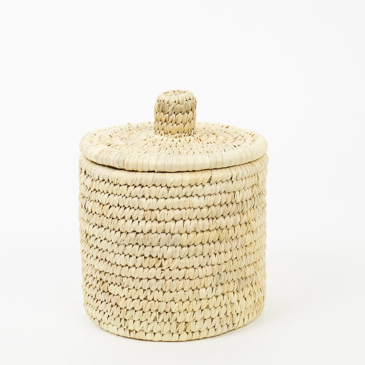 Small palm leaf container | Madame Panier